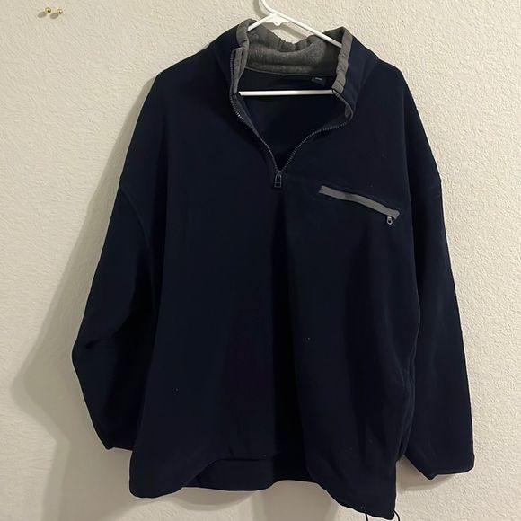 Trader Bay | Jackets & Coats | Trader Bay Navy Blue Pull Over Jacket ...